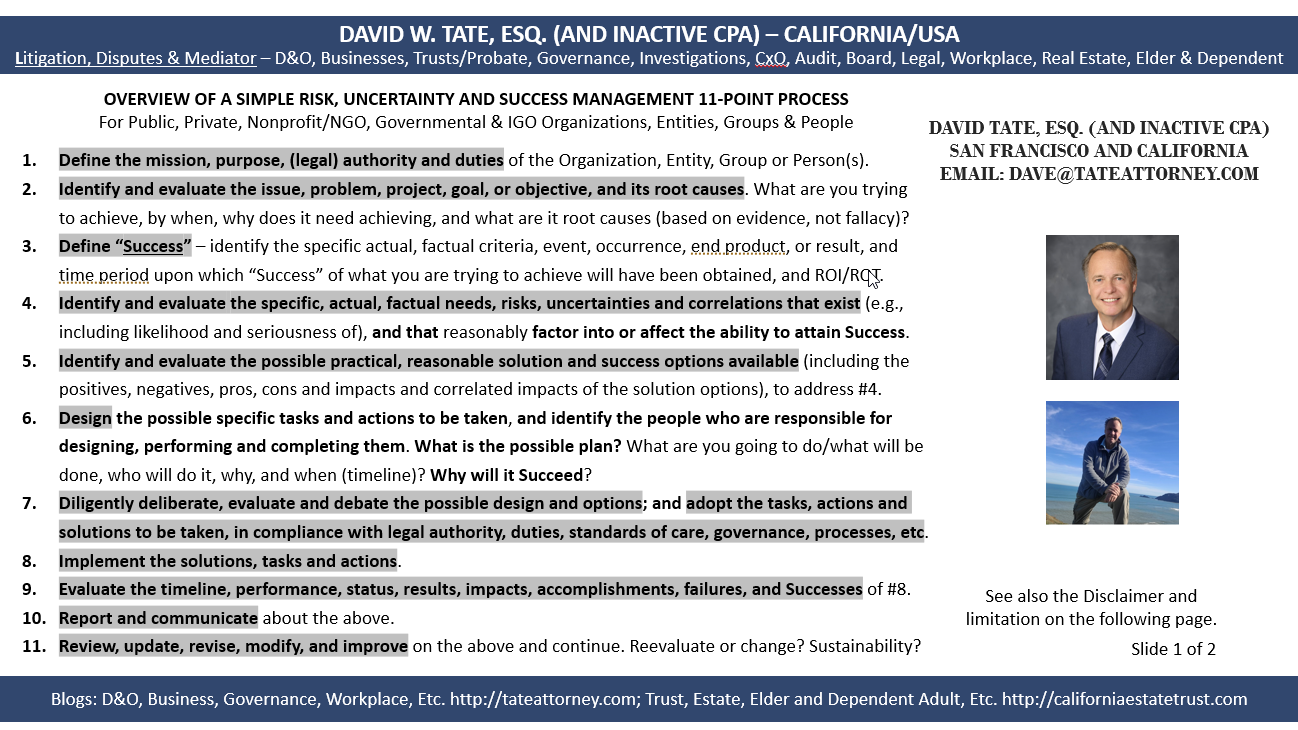 I asked ChatGPT to write California Corporations Code Section 309 at a ...